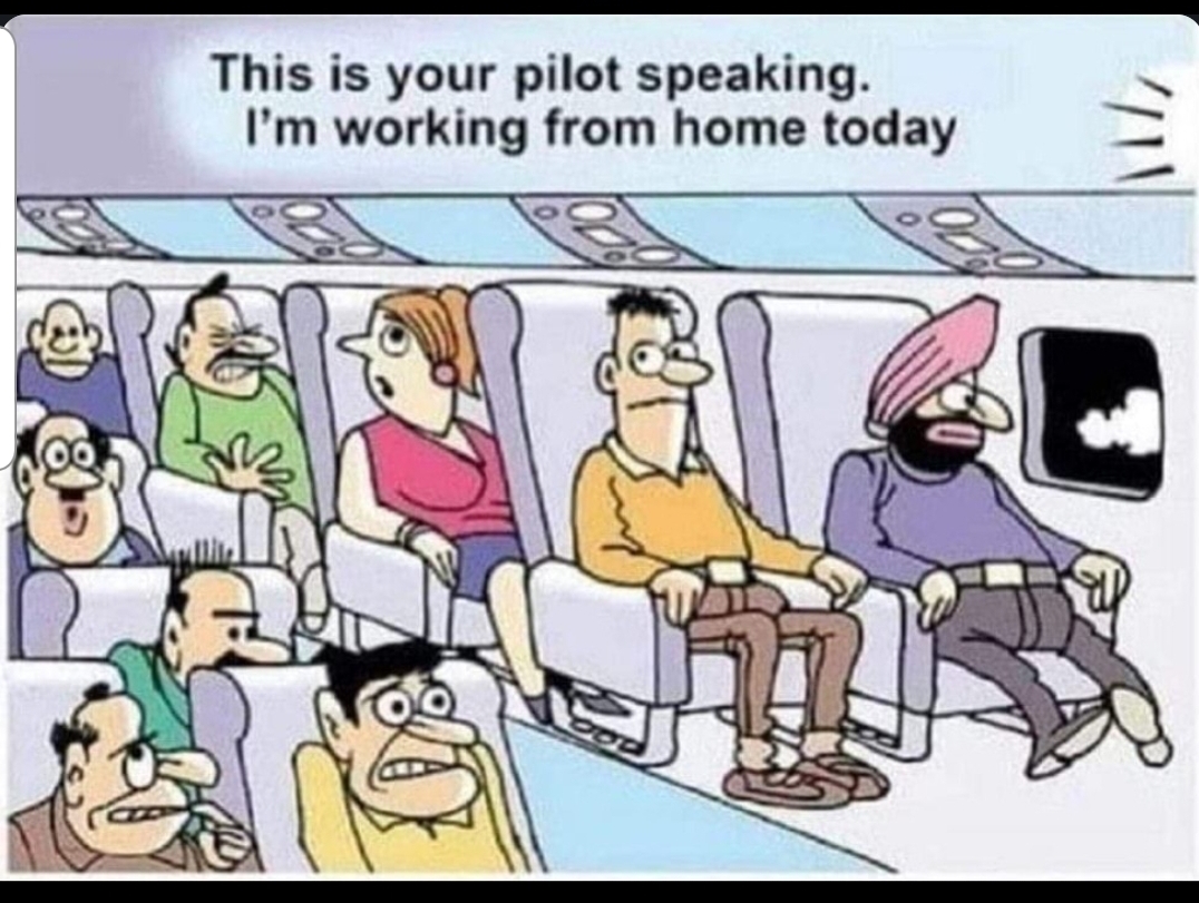 Hello! I am your Captain speaking! – The Thinking Captain!